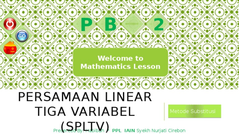 Solving 3 Variable Linear Equations | PDF
