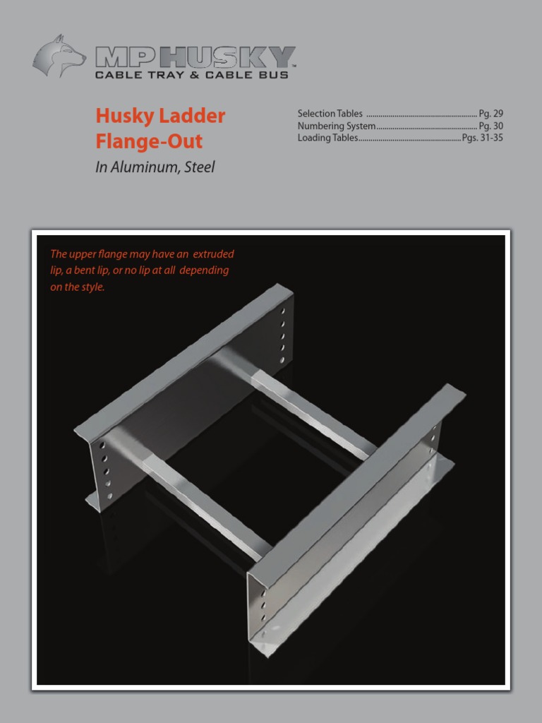 Husky Ladder Flange-Out: in Aluminum, Steel | PDF | Nature