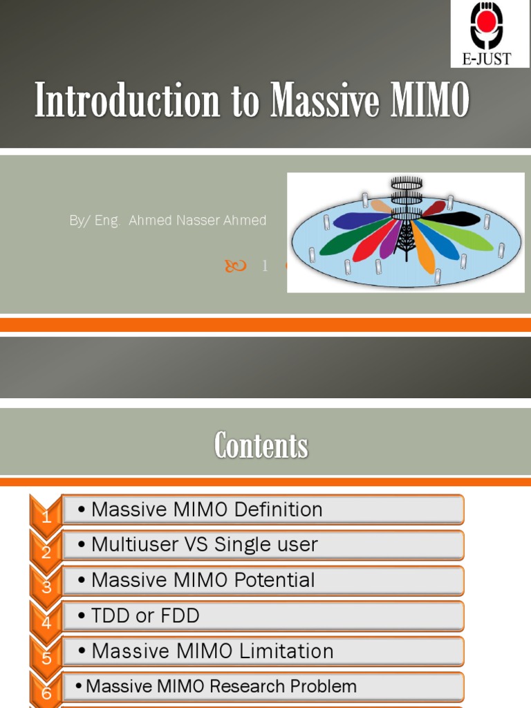 Massive MIMO | PDF | Mimo | Duplex (Telecommunications)