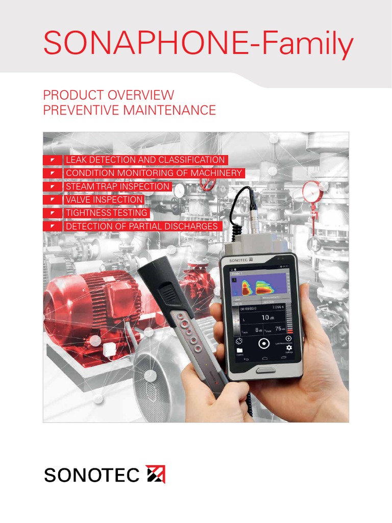 Catalogue SONAPHONE en | PDF | Ultrasound | Leak