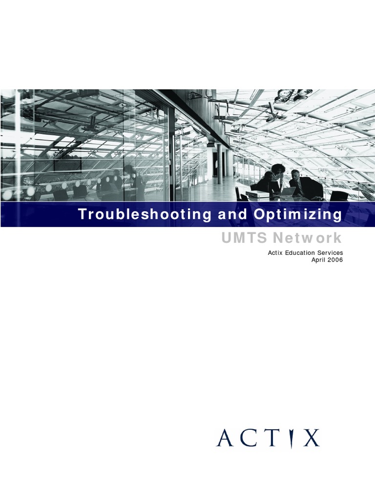 Actix Troubleshooting and Optimizing UMTS Network PDF | PDF | Computer Cluster | Mathematical ...