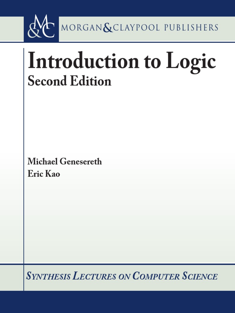 Introduction To Logic | PDF | First Order Logic | Logic