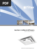 Titus 300RL Grilles Product Catalog | PDF | Screw | Mechanical Engineering