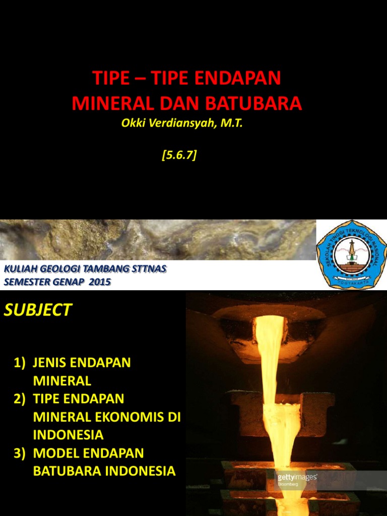 Tipe Endapan | PDF