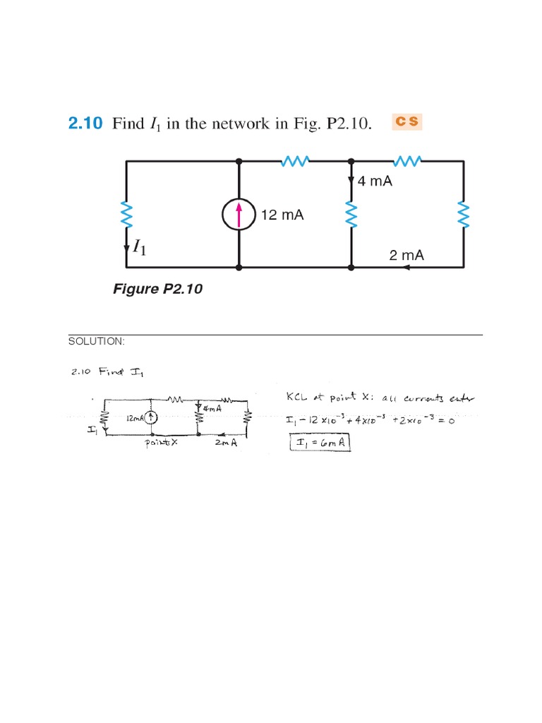 Basic Engineering Circuit Analysis 8th Ed Solutions 1 | PDF Basic Engineering Circuit Analysis 8th Ed Solutions 1 | PDF