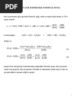 Formule (Za 8.razred) - Prizme, Piramide, Valjak, Stožac | PDF