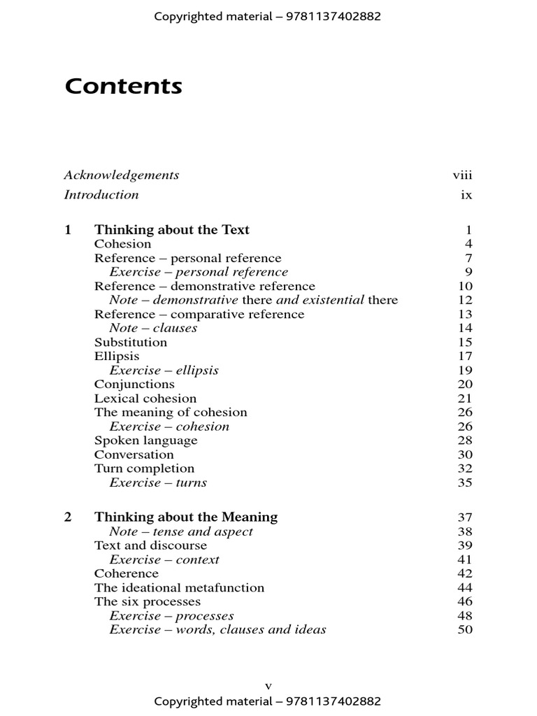 Sample | PDF | English Language | Subject (Grammar)