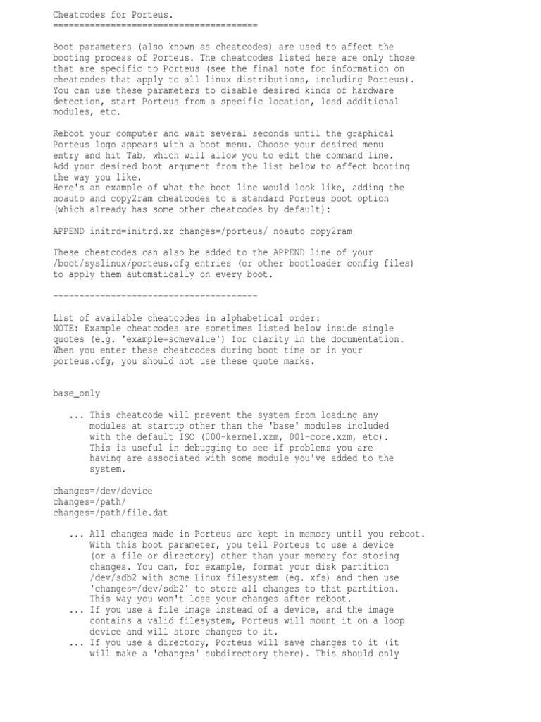 Cheat Codes | PDF | Cheating In Video Games | Booting