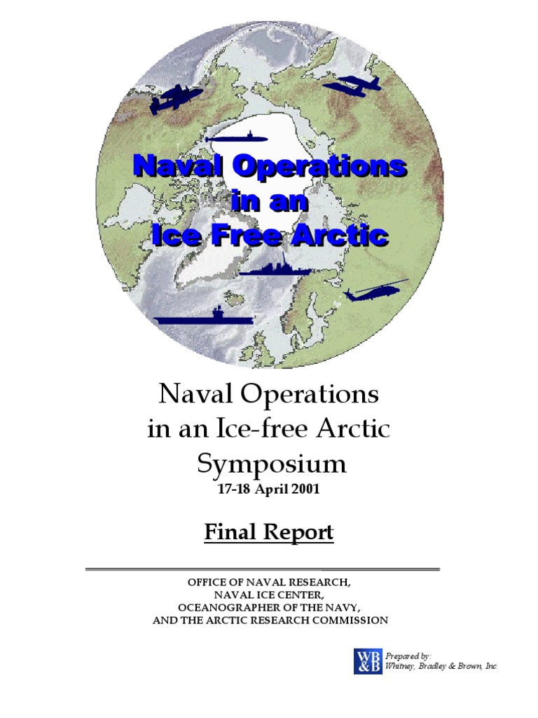 Naval Operations in An Ice Free Arctic | PDF | United States Navy ...