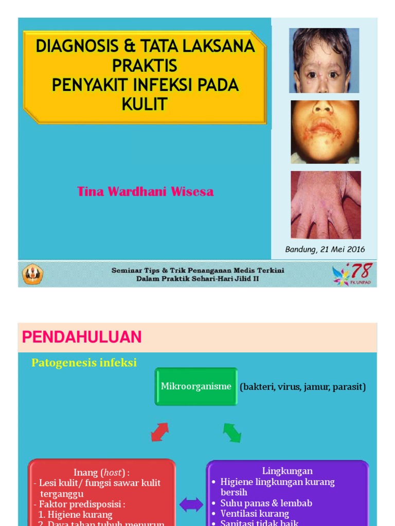 Diagnosis Tatalaksana Penyakit Kulit Infeksi | PDF