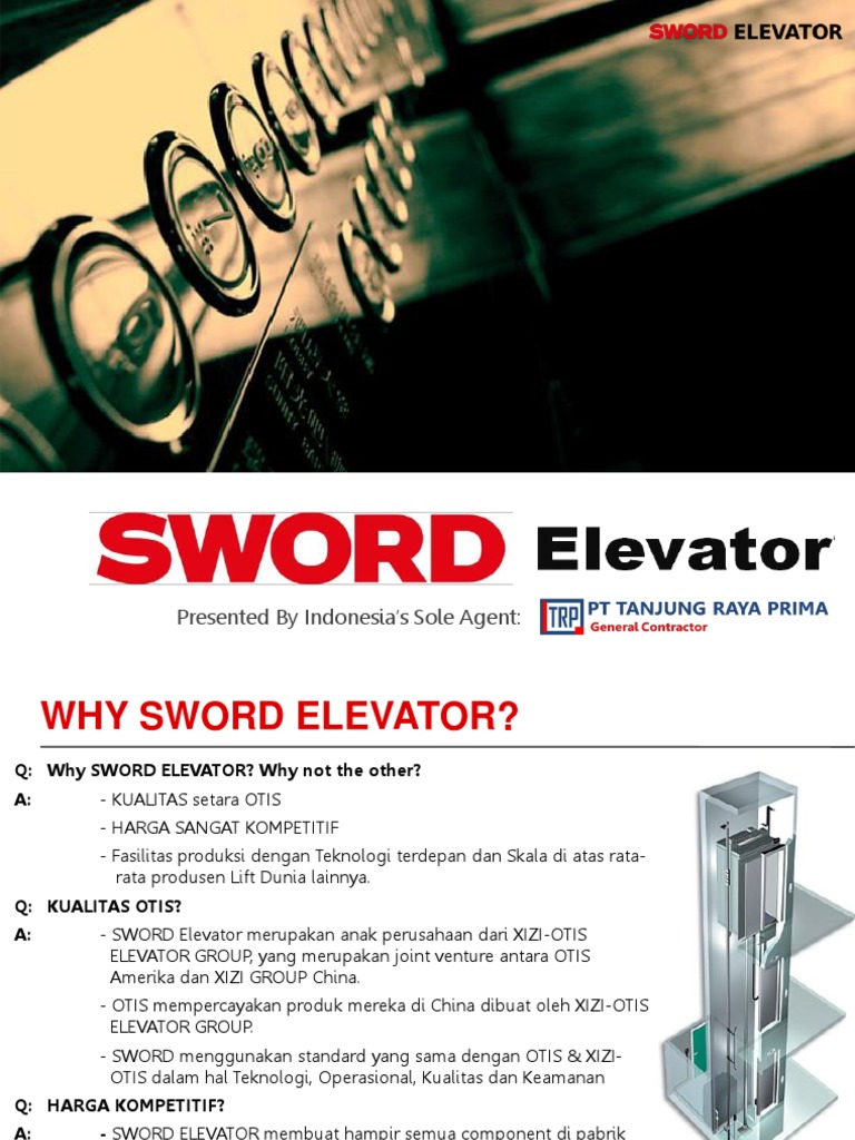 SWORD Elevator Indonesia | Sheet Metal | Machine Tool | Free 30-day ...