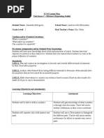 Lesson Plan States of Matter | PDF