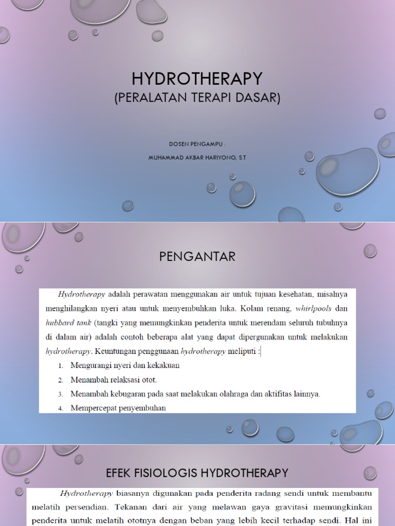 Peralatan Terapi Dasar P13 | PDF