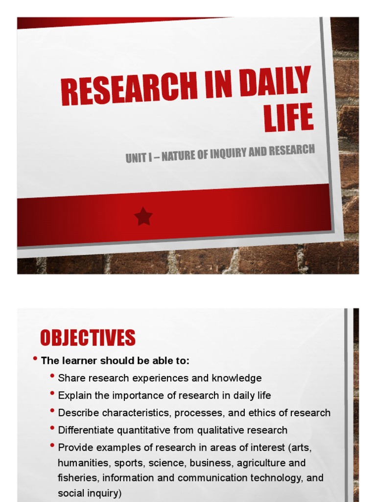 LESSON 1.nature of Inquiry and Research | PDF | Inquiry | Inquiry Based ...