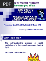 Basic Fire Fighting Training | PDF | Fires | Firefighting