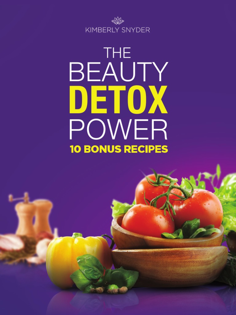 Beauty Detox: 10 Nourishing Recipes | PDF | Zucchini | Salad