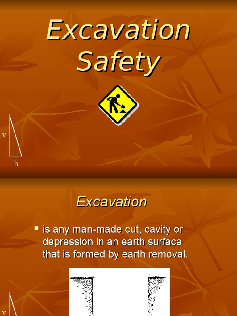 Excavation Safety | PDF | Soil | Civil Engineering