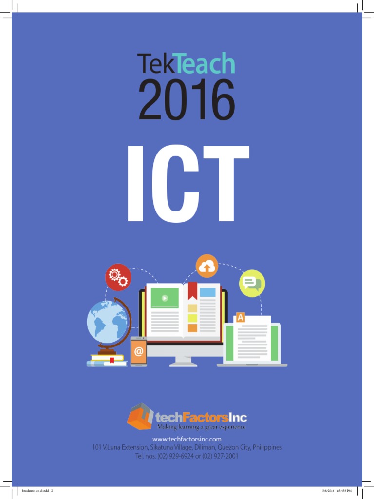 2016 TekTeach ICT Brochure | PDF | Educational Technology | Educational ...