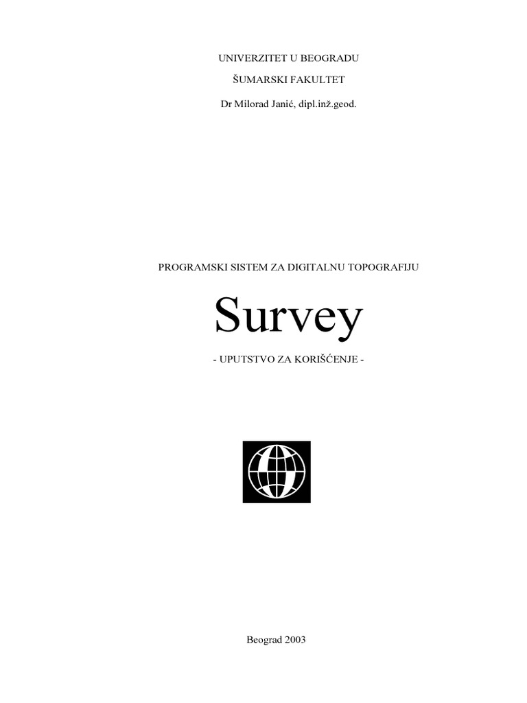 Survey PDF | PDF