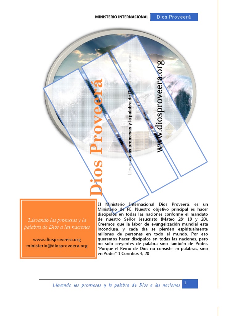 Corporativo Dios Proveera. | PDF | Cristo (título) | Oración