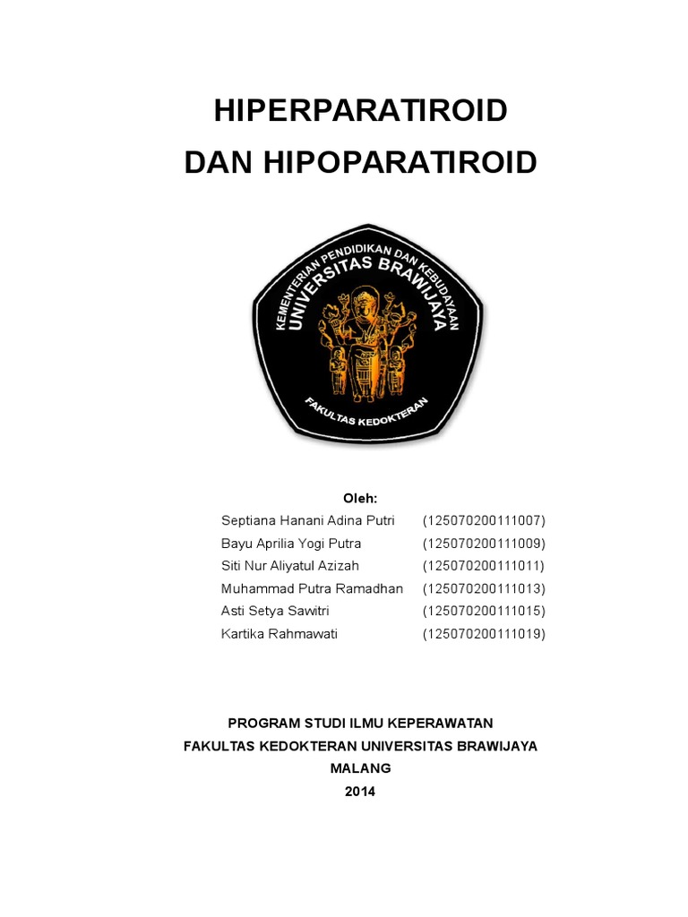 Makalah Hiper - Hipo Paratiroid | PDF