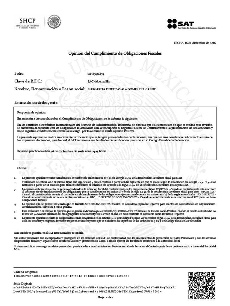 Declaración Fiscal.pdf | Contribuyente | Gobierno