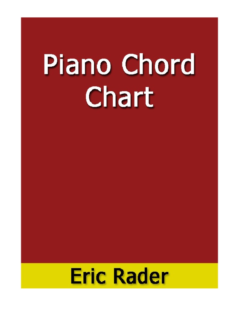 Piano Chord Chart PDF | PDF