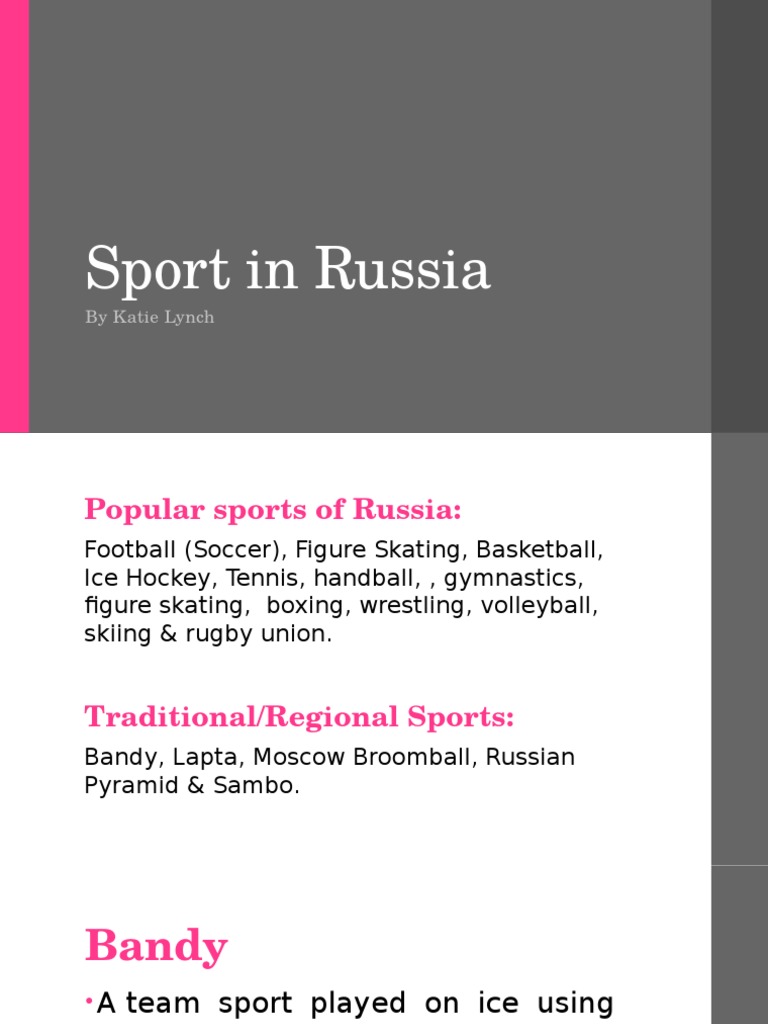 Russian Sport | PDF