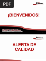 Alerta de Calidad: Proceso y Formato | PDF