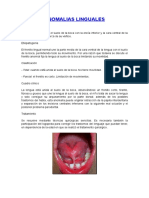 Microglosia y Macroglosia | PDF | Inflamación | Lengua