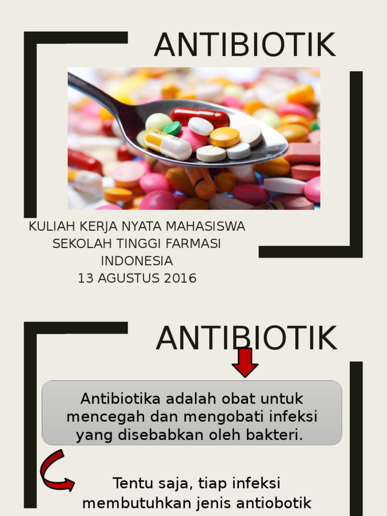 Materi Antibiotik | PDF