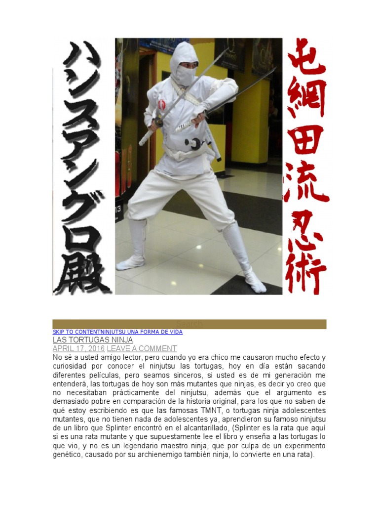 El Koga Ryu Ninjutsu | PDF | Ninja | Verdad