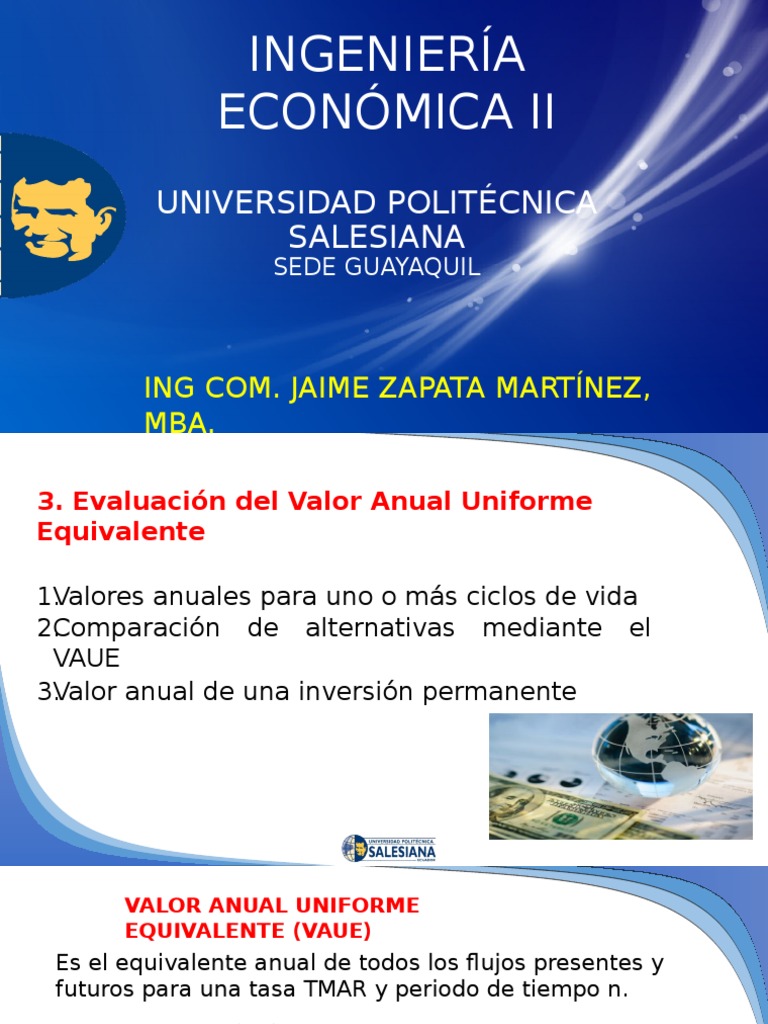 Evaluación Del VAUE | PDF | Euro | Inversiones