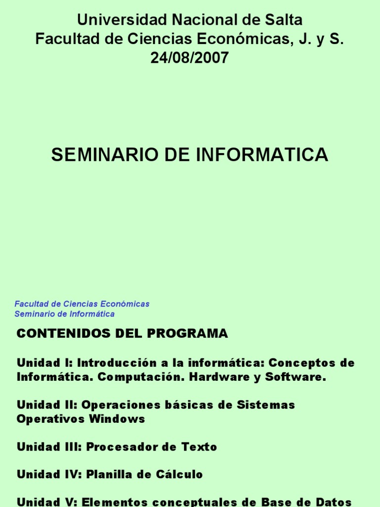 Computacion e Informatica | PDF | Informática | Hardware de la computadora