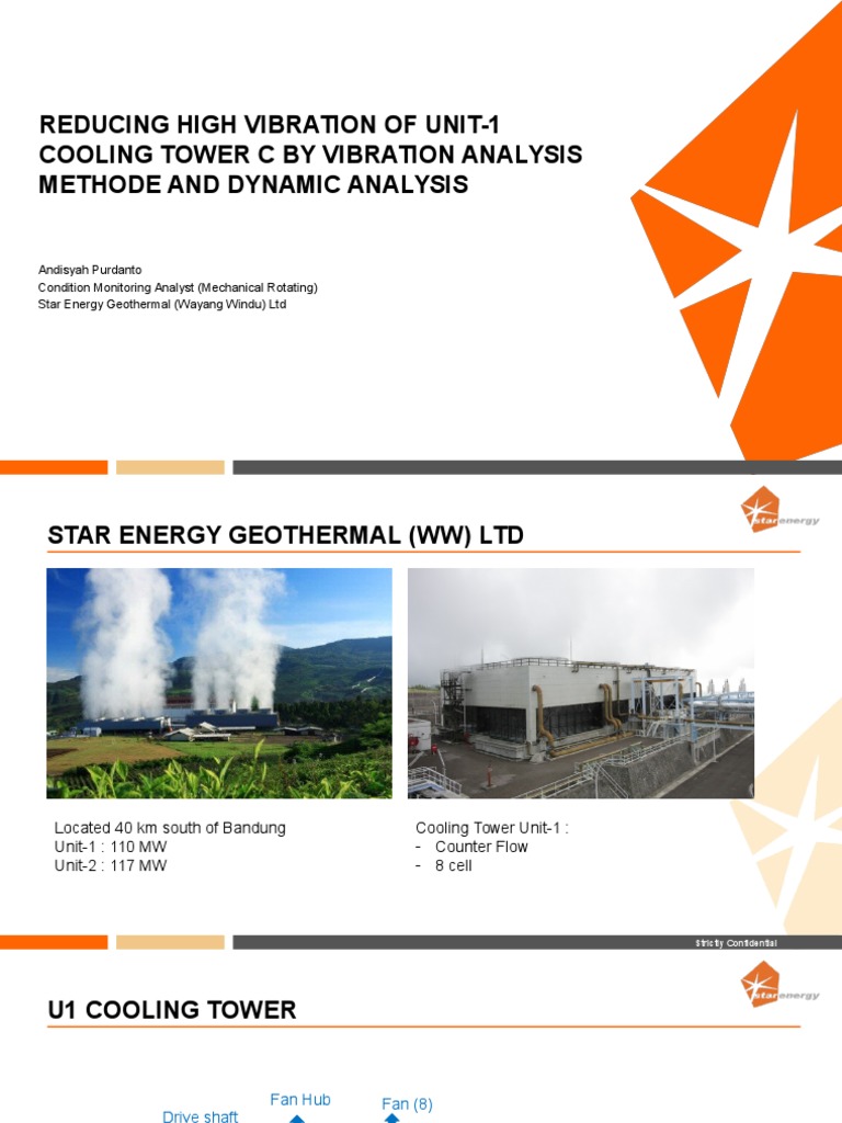Reducing High Vibration of Unit-1 Cooling Tower C - Rev02 | Download ...