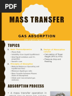 Gas Absorption PDF | PDF | Gases | Solution
