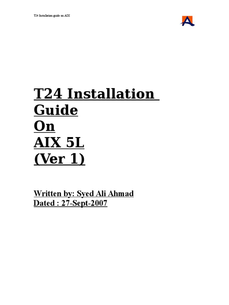 Sysadmin Temenosinstallationguidelineonaix Ver1 | PDF | Command Line Interface | Oracle Database