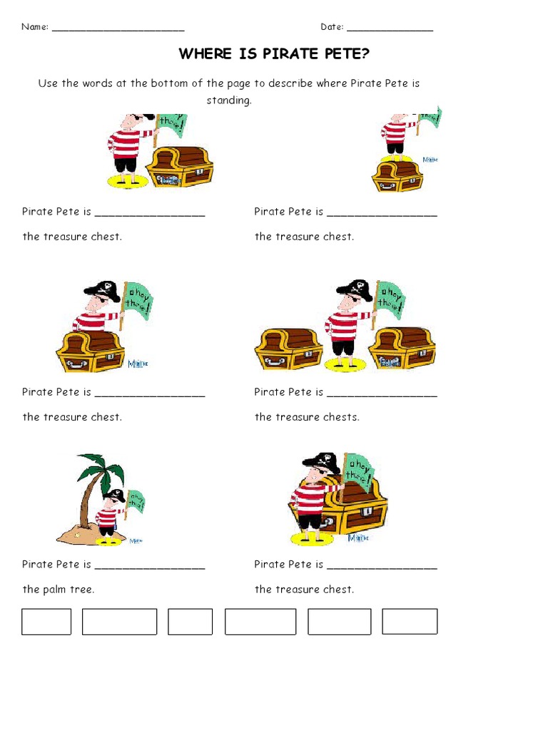 Position Worksheet | PDF