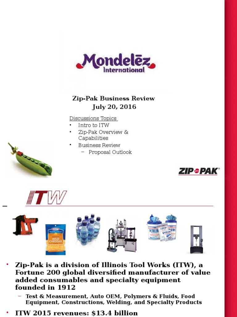 MDLZ - Presentation July 20th | PDF | Supply Chain | Packaging And Labeling