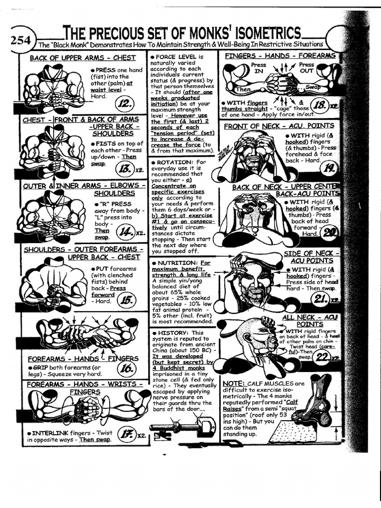 Monk Isometrics A | PDF