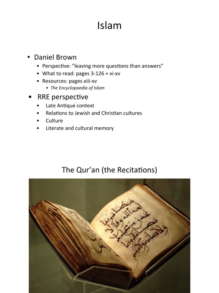 A Comprehensive Overview of the Academic Study of Islam | PDF | Quran ...