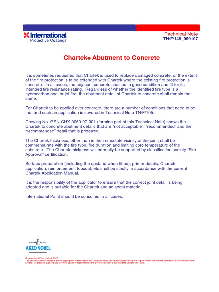 TNF148 - Chartek Abutment To Concrete | PDF