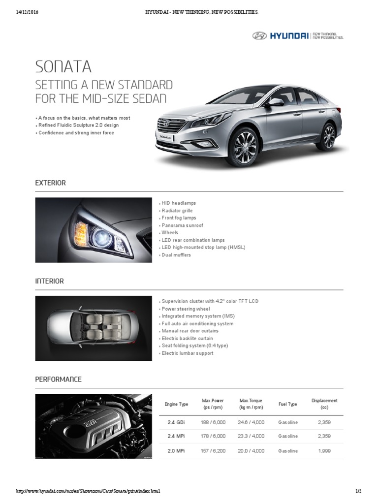 Hyundai - New Thinking, New Possibilities | PDF