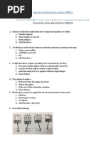 Carburetors Test Answer Sheet | PDF | Carburetor | Throttle