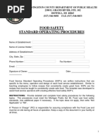 DBPR Food Employee Reporting Agreement | PDF | Foodborne Illness ...