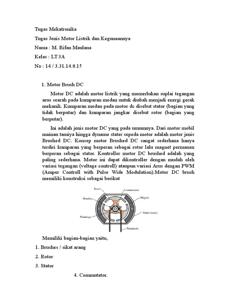 Macam2 Motor Listrik | PDF