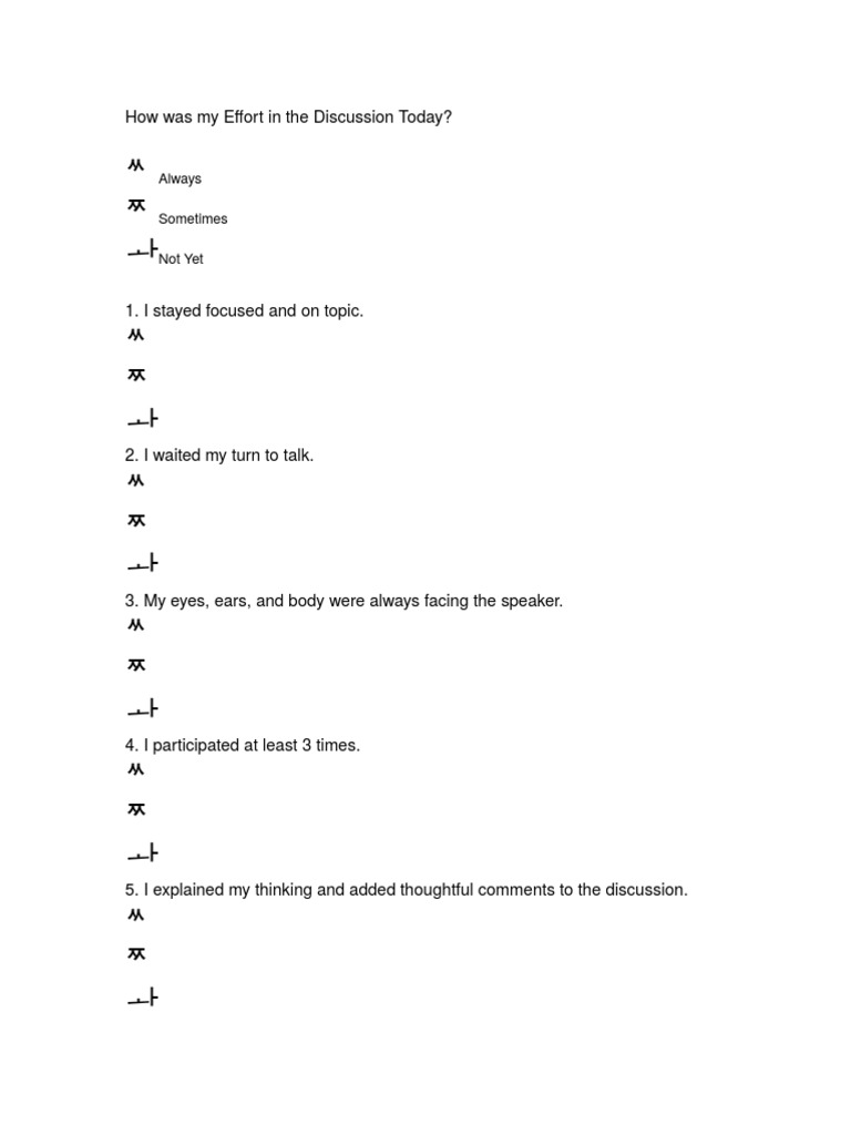 Self Evaluation Rubric Pdf Career Growth Language Arts Discipline