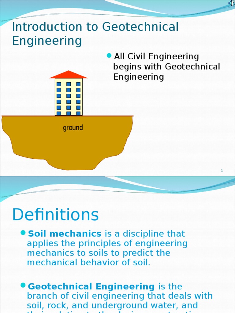 Geotechnical Presentation | Deep Foundation | Geotechnical Engineering