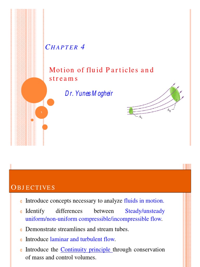 Fluid Motion: Streamlines & Flow Types | PDF | Fluid Dynamics | Turbulence