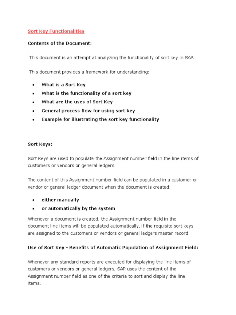 Sort Key | PDF | Database Transaction | Databases
